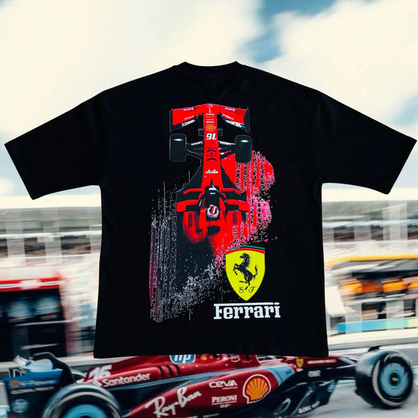 Ferrari F1 Oversized Tshirt – Luka Originals